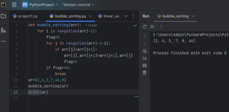 #python #codingjourney #datastructures #bubblesort #pycharm… | Pooja ... #python #codingjourney #datastructures #bubblesort #pycharm… | Pooja ...