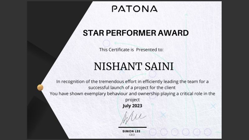 Nishant Saini posted on LinkedIn Nishant Saini posted on LinkedIn