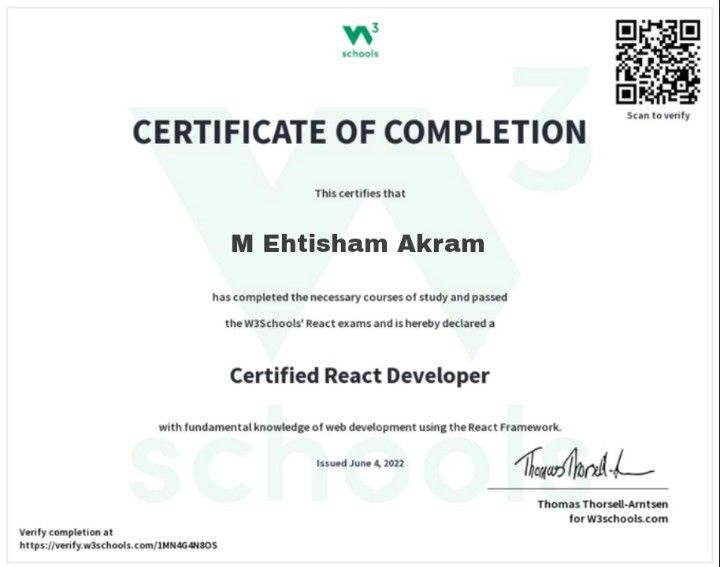 Muhammad Ehtisham Akram on LinkedIn: #alhamdulillah #certified # ... Muhammad Ehtisham Akram on LinkedIn: #alhamdulillah #certified # ...