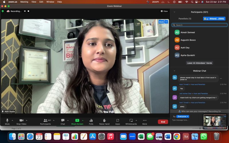#dataanalytics #powerbi #workshop #techtip24 | Aditi Gupta #dataanalytics #powerbi #workshop #techtip24 | Aditi Gupta