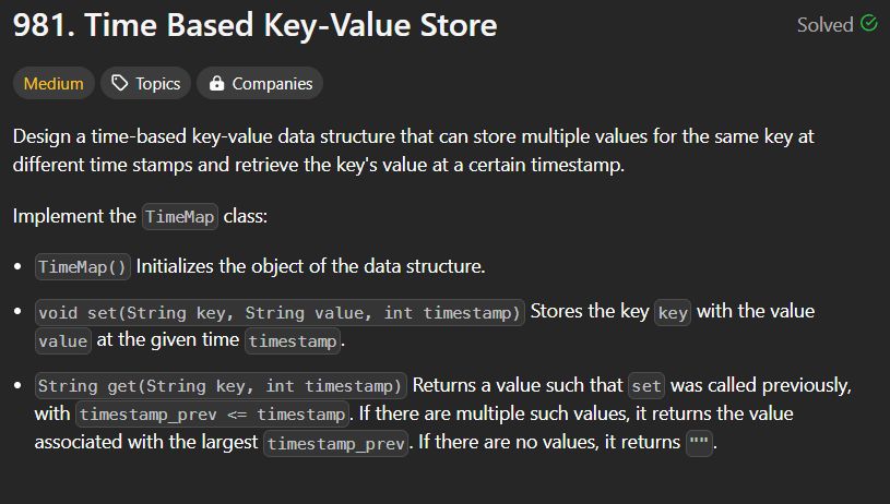 LeetCode problem: hash-map and binary search | Rajat Gupta posted on ... LeetCode problem: hash-map and binary search | Rajat Gupta posted on ...
