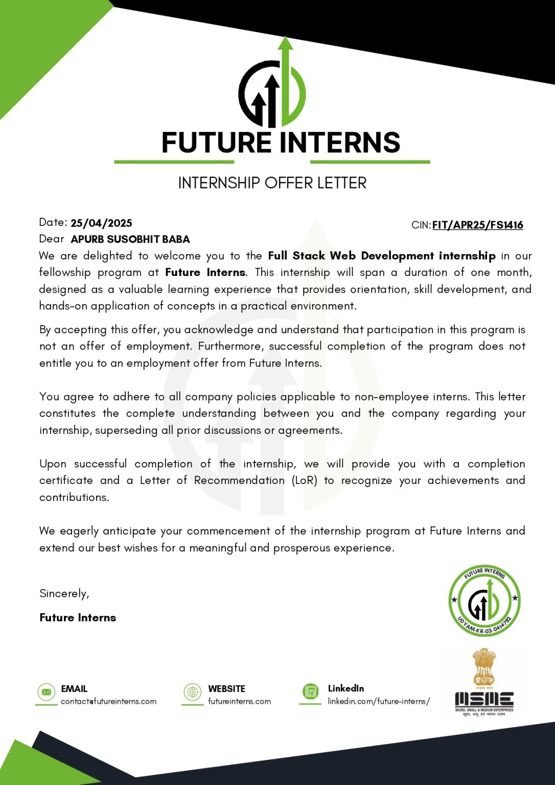 #futureinterns #fullstackdevelopment #webdev #internshiplife | Apurb ... #futureinterns #fullstackdevelopment #webdev #internshiplife | Apurb ...