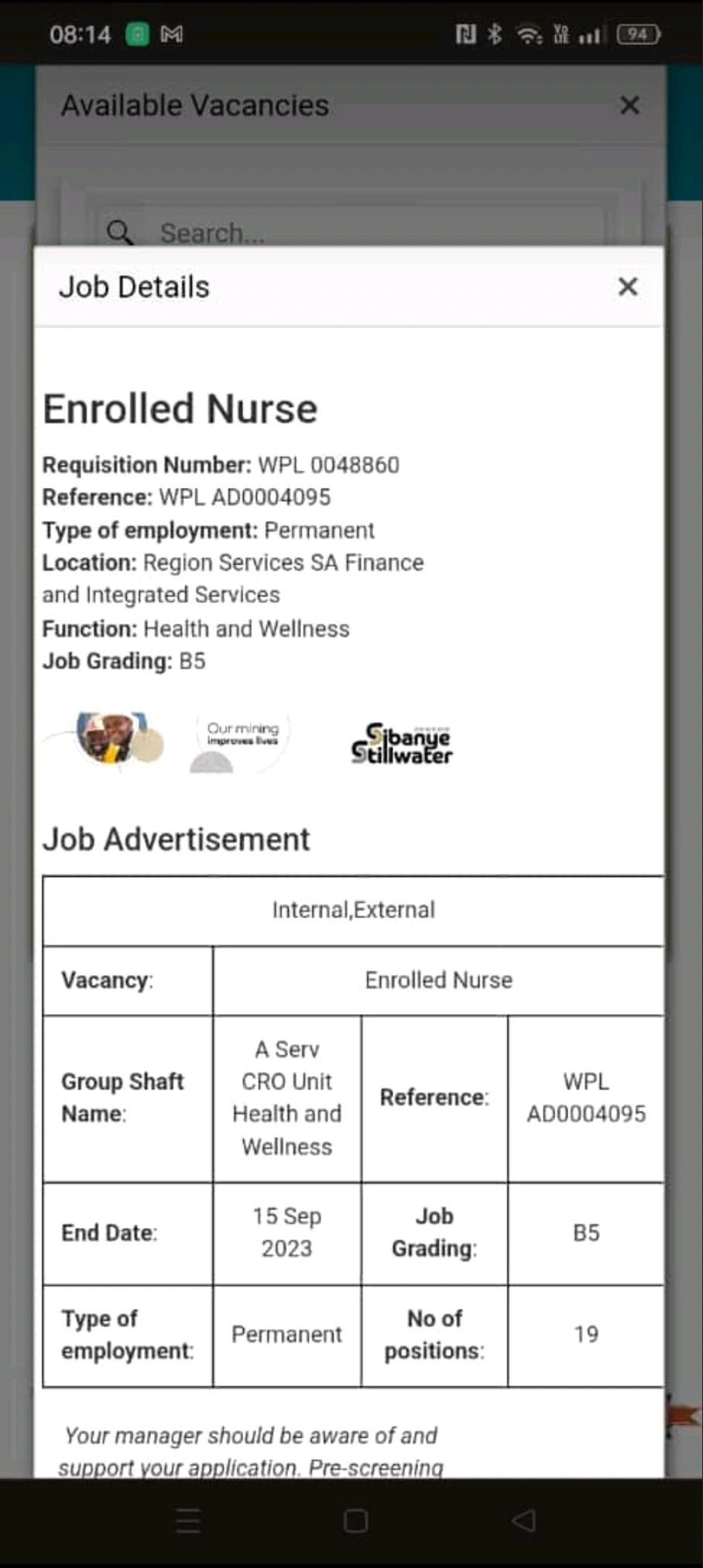 Mantsopa Lebohang Patricia Mofokeng posted on LinkedIn Mantsopa Lebohang Patricia Mofokeng posted on LinkedIn