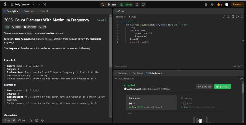 Archit Agrawal on LinkedIn: #100daysofcode #leetcode #codingprogress Archit Agrawal on LinkedIn: #100daysofcode #leetcode #codingprogress