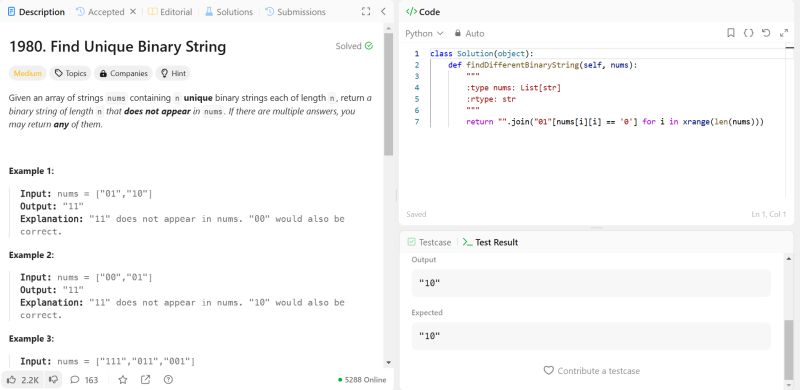 #leetcode30dayschallenge #leetcode #python #binarystrings #mathtricks ... #leetcode30dayschallenge #leetcode #python #binarystrings #mathtricks ...