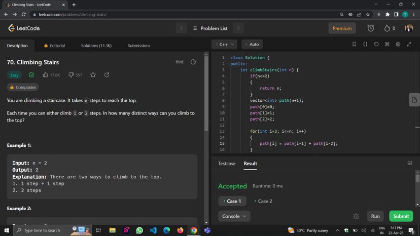 #100daysofcodechallenge #leetcode2023 #c #datastructures #algorithms ... #100daysofcodechallenge #leetcode2023 #c #datastructures #algorithms ...