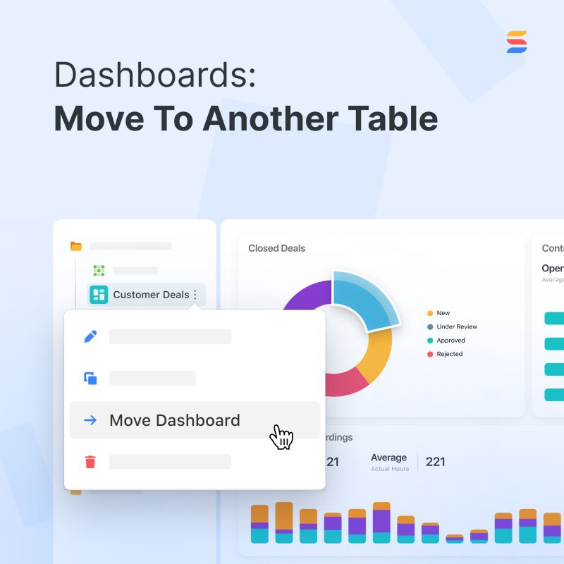 Artem Kunytsia on LinkedIn: In SmartSuite, you can now move dashboards ... Artem Kunytsia on LinkedIn: In SmartSuite, you can now move dashboards ...