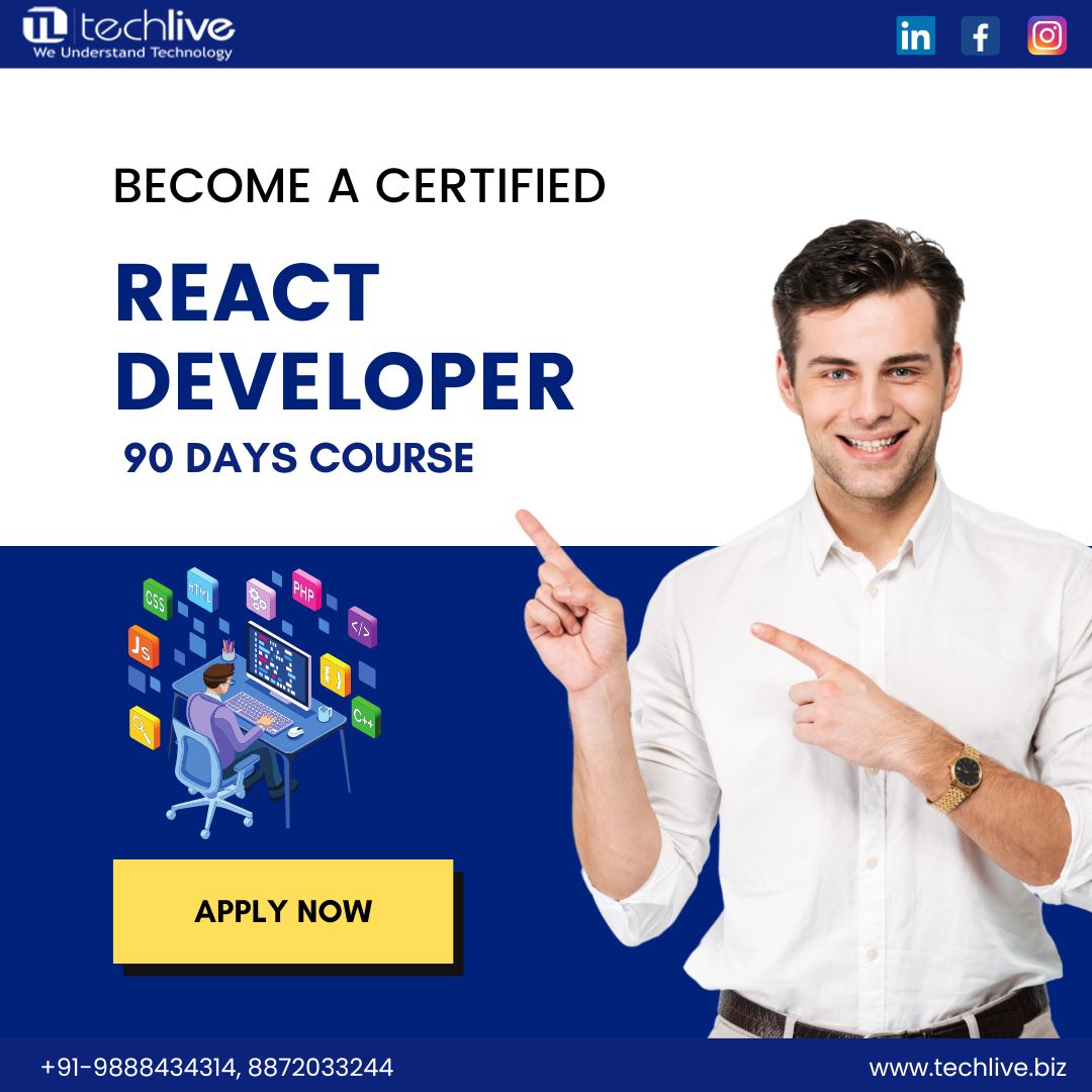 TECHLIVE SOLUTIONS on LinkedIn: #reactdeveloper #reactdeveloper_ # ... TECHLIVE SOLUTIONS on LinkedIn: #reactdeveloper #reactdeveloper_ # ...
