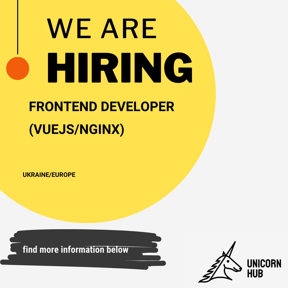 Unicorn Hub Agency on LinkedIn: #frontend #vuejs #vacancy #frontendjobs ... Unicorn Hub Agency on LinkedIn: #frontend #vuejs #vacancy #frontendjobs ...