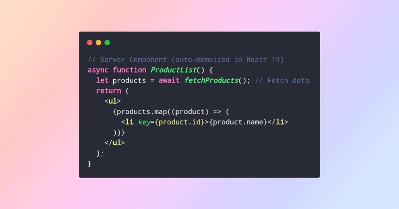 Yaseer M. on LinkedIn: #react19 #webperformance #reactjs #servercomponents Yaseer M. on LinkedIn: #react19 #webperformance #reactjs #servercomponents
