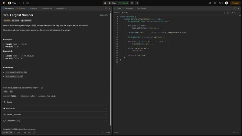 #leetcode #dsa #sorting #greedyalgorithm #codinginterview #techcareers ... #leetcode #dsa #sorting #greedyalgorithm #codinginterview #techcareers ...