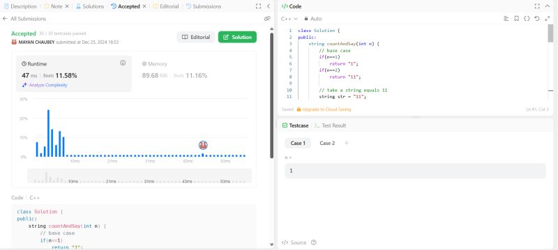 Mayan Chaubey on LinkedIn: #100daysofcode #coding #leetcode # ... Mayan Chaubey on LinkedIn: #100daysofcode #coding #leetcode # ...