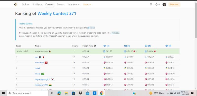 Aditya Gupta on LinkedIn: #cp #leetcode Aditya Gupta on LinkedIn: #cp #leetcode