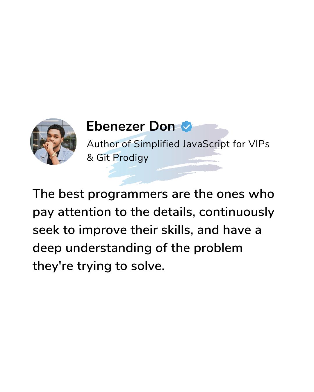Ebenezer Don on LinkedIn: #programming #softwareengineering # ... Ebenezer Don on LinkedIn: #programming #softwareengineering # ...