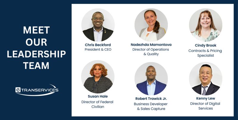 eTRANSERVICES Corp. on LinkedIn: #meettheteam #executiveteam # ... eTRANSERVICES Corp. on LinkedIn: #meettheteam #executiveteam # ...