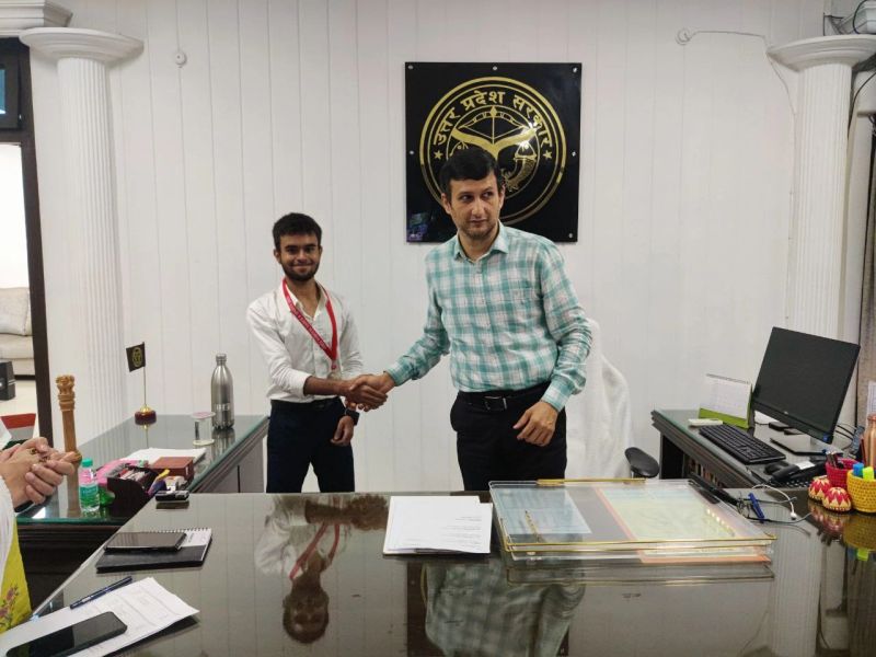 It was my pleasure meeting the Divisional Commissioner of Prayagraj ... It was my pleasure meeting the Divisional Commissioner of Prayagraj ...