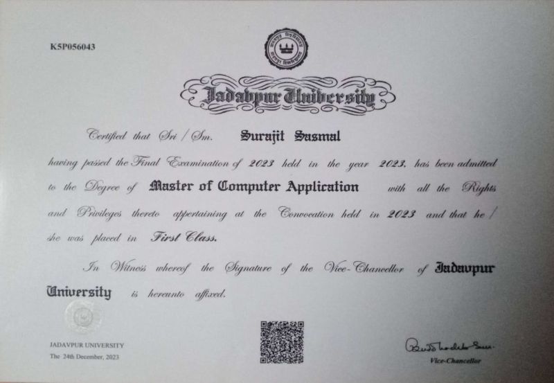 Surajit Sasmal on LinkedIn: 66th Annual Convocation at Jadavpur ... Surajit Sasmal on LinkedIn: 66th Annual Convocation at Jadavpur ...