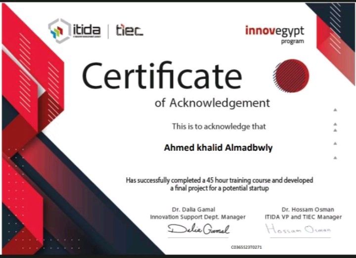 Ahmed khalid Almadbwly on LinkedIn: #innovegypt2023 #innovegypt #itida ... Ahmed khalid Almadbwly on LinkedIn: #innovegypt2023 #innovegypt #itida ...