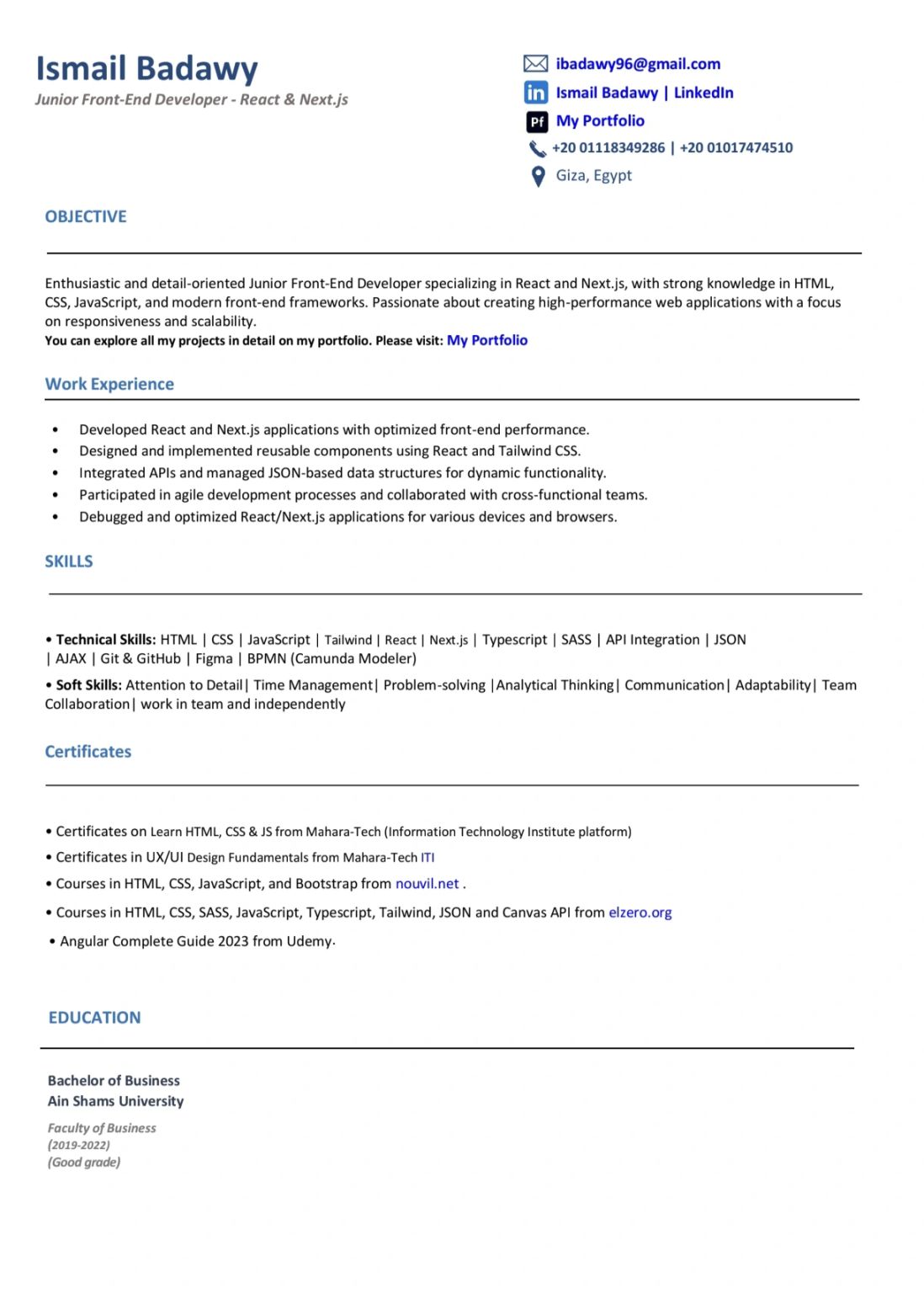 #frontenddeveloper #react #angular #jobsearch | Ahmed Kamel #frontenddeveloper #react #angular #jobsearch | Ahmed Kamel