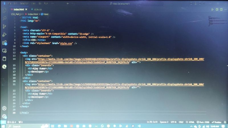 Ajay Kushwaha on LinkedIn: Card Design Using HTML and CSS | # ... Ajay Kushwaha on LinkedIn: Card Design Using HTML and CSS | # ...