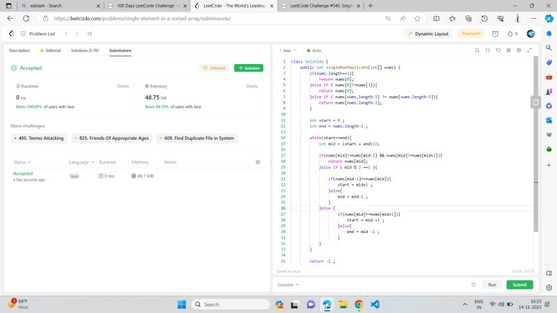 Raju Prajapati on LinkedIn: #dsawithedslash #100daysleetcodechallenge # ... Raju Prajapati on LinkedIn: #dsawithedslash #100daysleetcodechallenge # ...