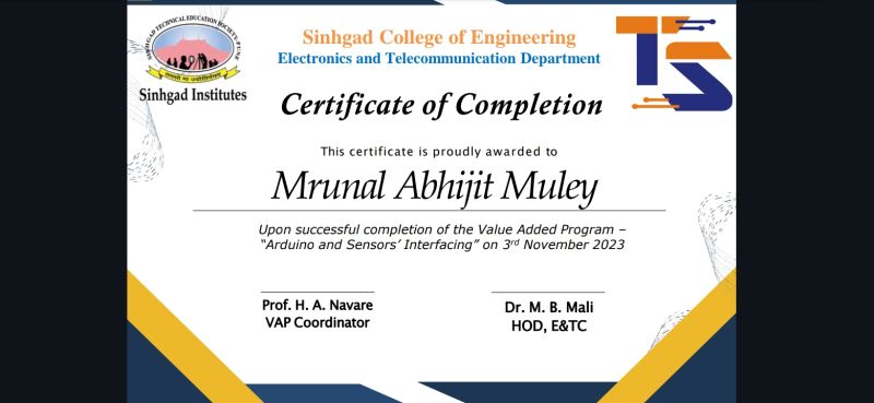 Mrunal Abhijit Muley on LinkedIn: #arduino #arduinoprojects Mrunal Abhijit Muley on LinkedIn: #arduino #arduinoprojects
