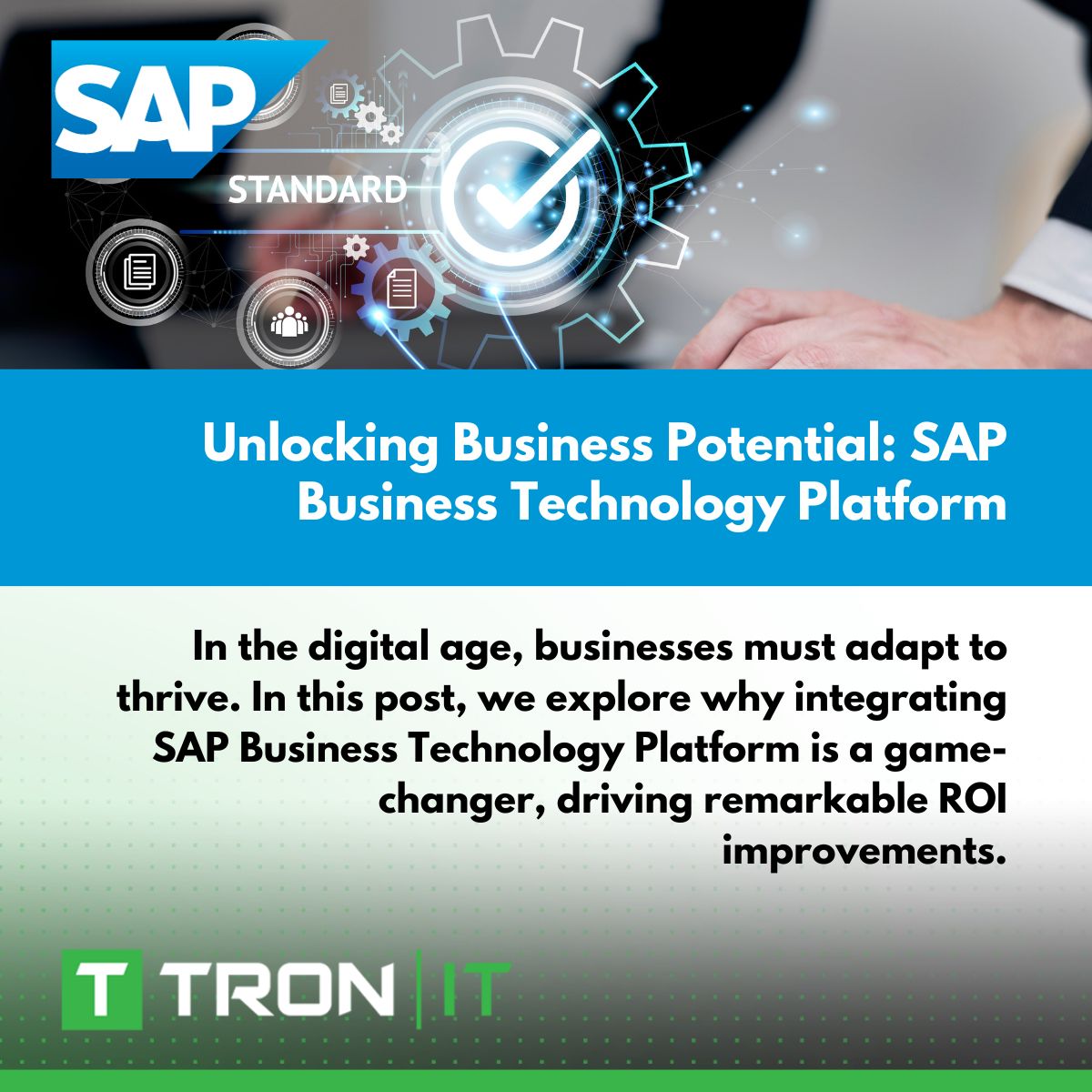 TronIT on LinkedIn: #sapbtp #integration #saptechnologysolutions TronIT on LinkedIn: #sapbtp #integration #saptechnologysolutions