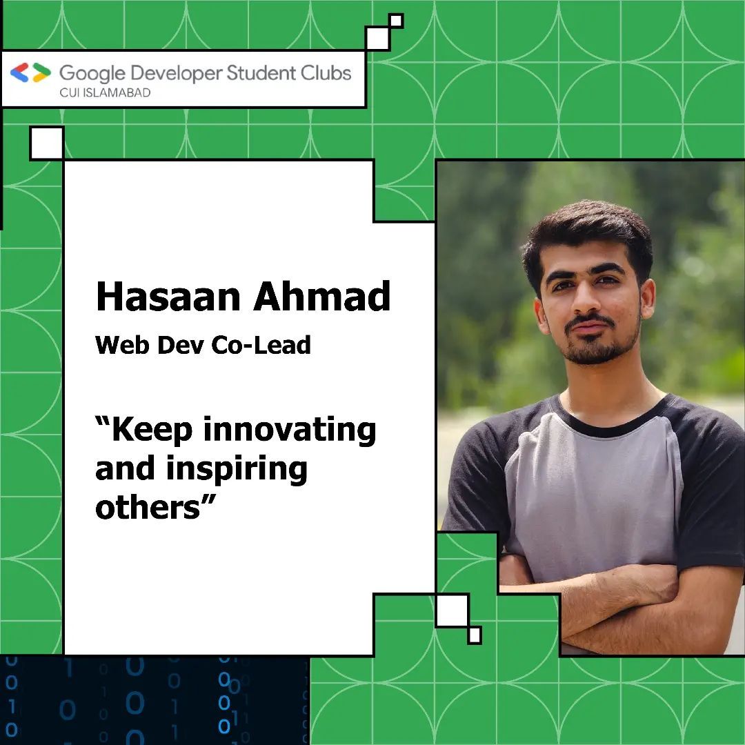 Hasaan Ahmad on LinkedIn: #gdsc #webdevelopment #leadership # ... Hasaan Ahmad on LinkedIn: #gdsc #webdevelopment #leadership # ...