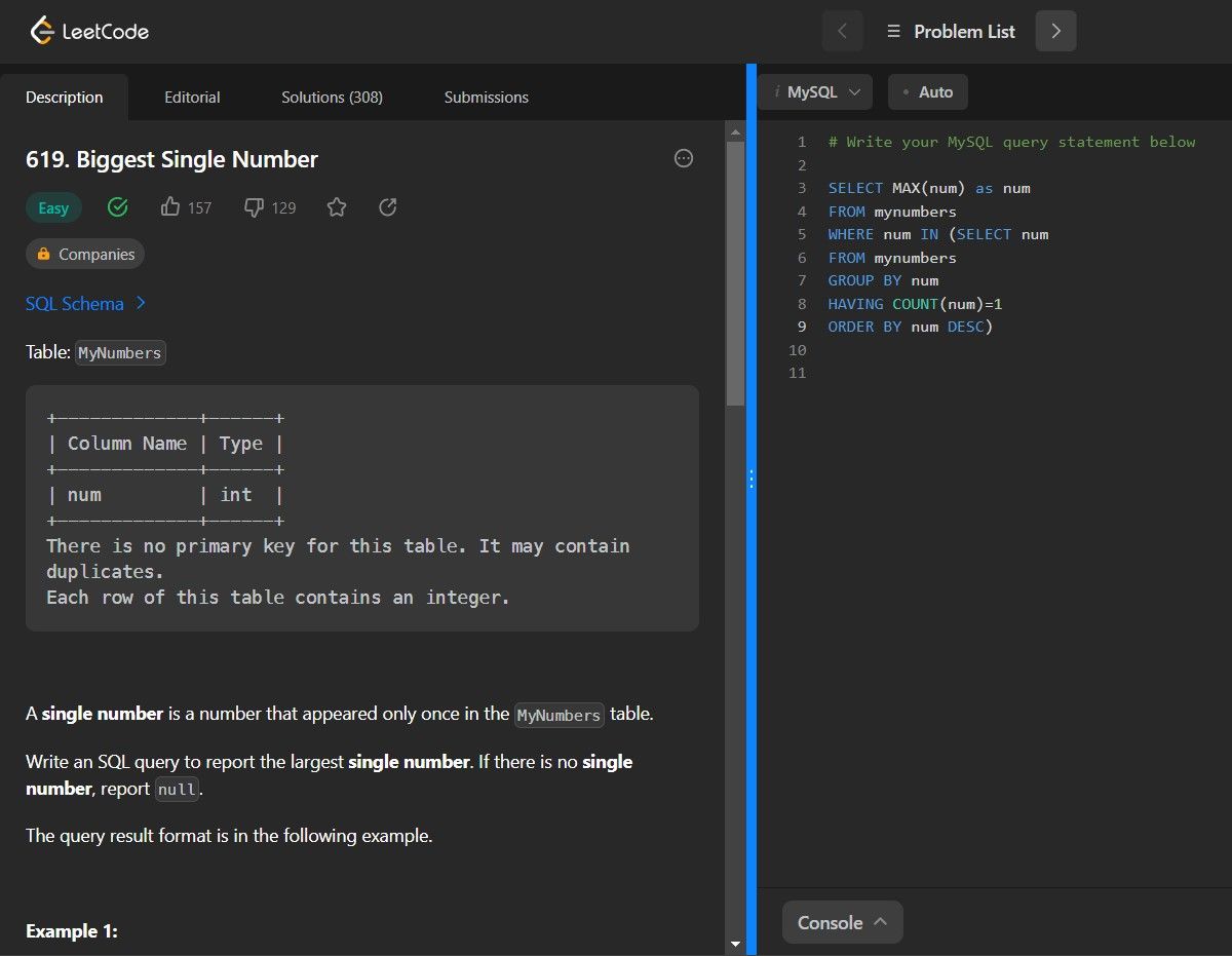 Kshitij Pathak on LinkedIn: #sql #leetcode Kshitij Pathak on LinkedIn: #sql #leetcode