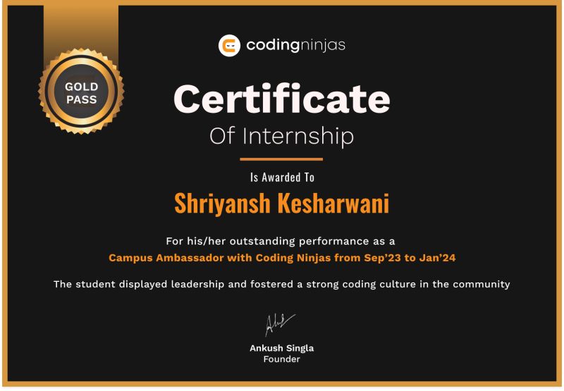 #codingninjas #campusambassador #internshipcompletion #techenthusiast ... #codingninjas #campusambassador #internshipcompletion #techenthusiast ...