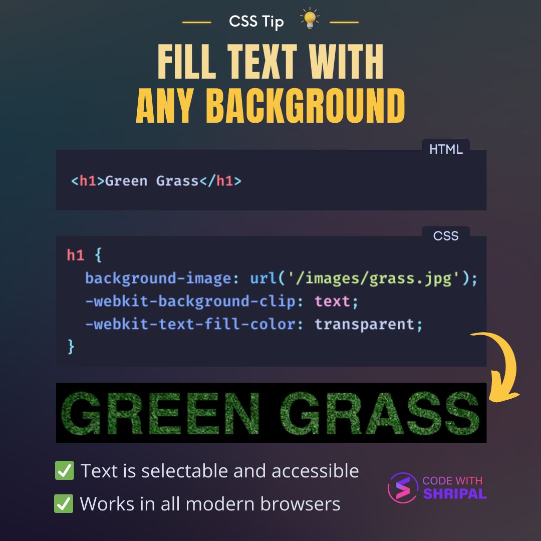 Shripal Soni on LinkedIn: #css #css3 #htmlcss #csstricks # ... Shripal Soni on LinkedIn: #css #css3 #htmlcss #csstricks # ...