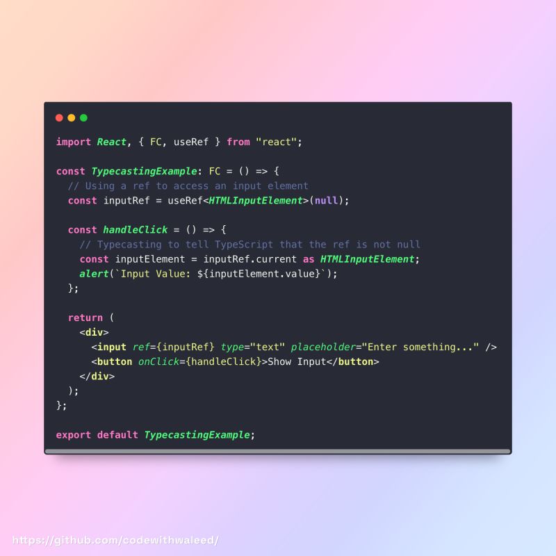 Waleed Ahmed on LinkedIn: #typescript #javascript #reactjs #frontend # ... Waleed Ahmed on LinkedIn: #typescript #javascript #reactjs #frontend # ...