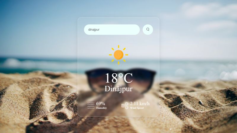 Creating a weather app with HTML5, CSS3, JavaScript | Koushik Saha ... Creating a weather app with HTML5, CSS3, JavaScript | Koushik Saha ...