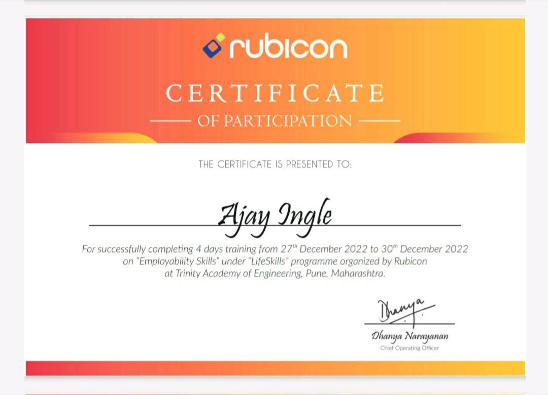 Ajay Ingle on LinkedIn: Hello Connections, I am happy to share that , i ... Ajay Ingle on LinkedIn: Hello Connections, I am happy to share that , i ...