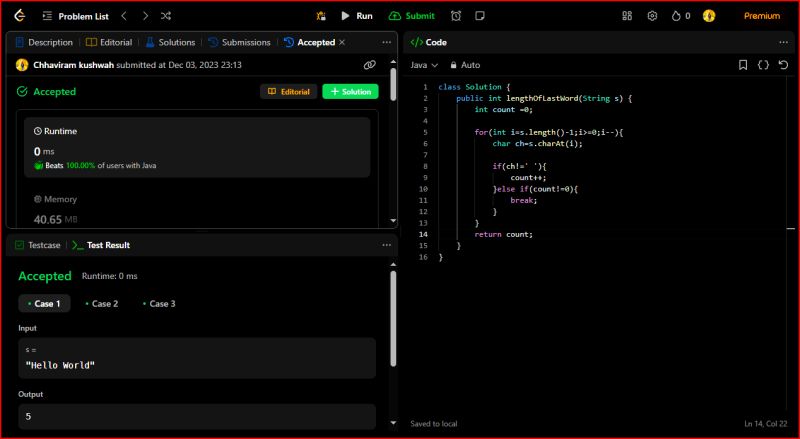 Chhaviram kushwah on LinkedIn: #leetcodechallenge #codingjourney # ... Chhaviram kushwah on LinkedIn: #leetcodechallenge #codingjourney # ...