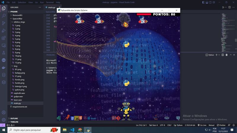 Matheus Veludo Couto on LinkedIn: #python #pygame Matheus Veludo Couto on LinkedIn: #python #pygame