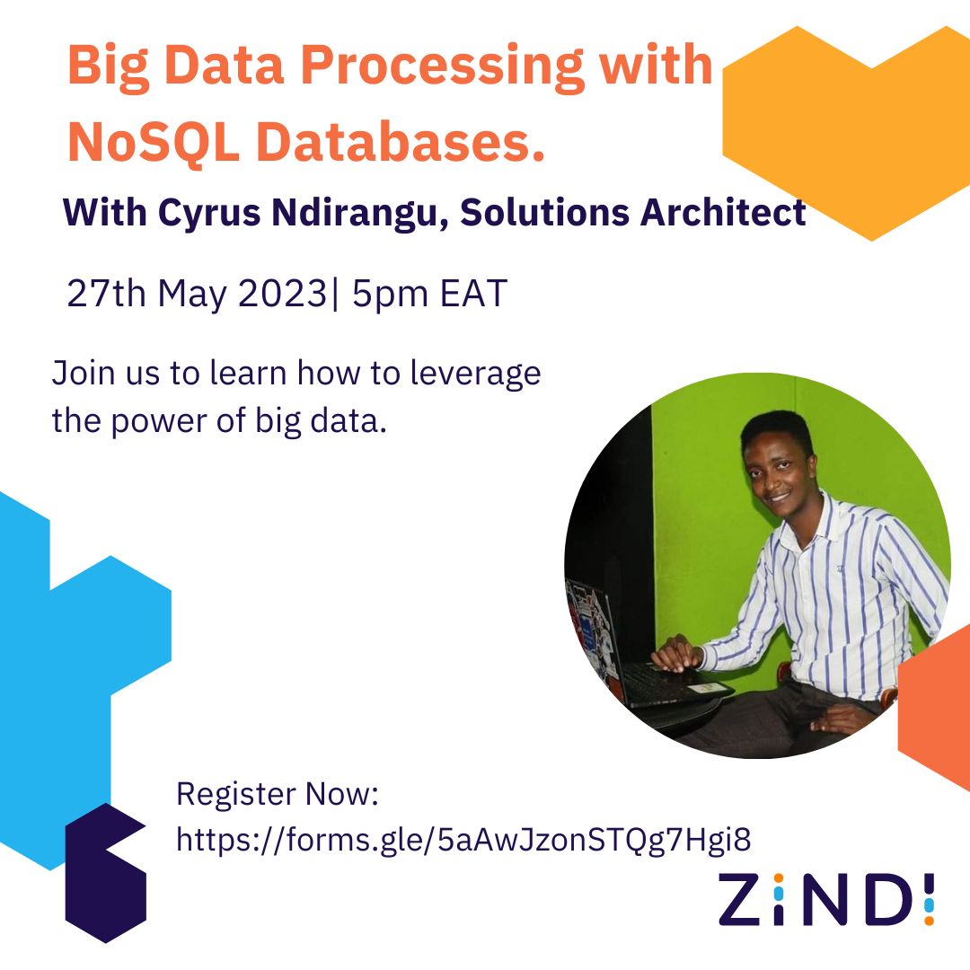 Esther Njihia on LinkedIn: #zindi #bigdataprocessing #nosqldatabases # ... Esther Njihia on LinkedIn: #zindi #bigdataprocessing #nosqldatabases # ...