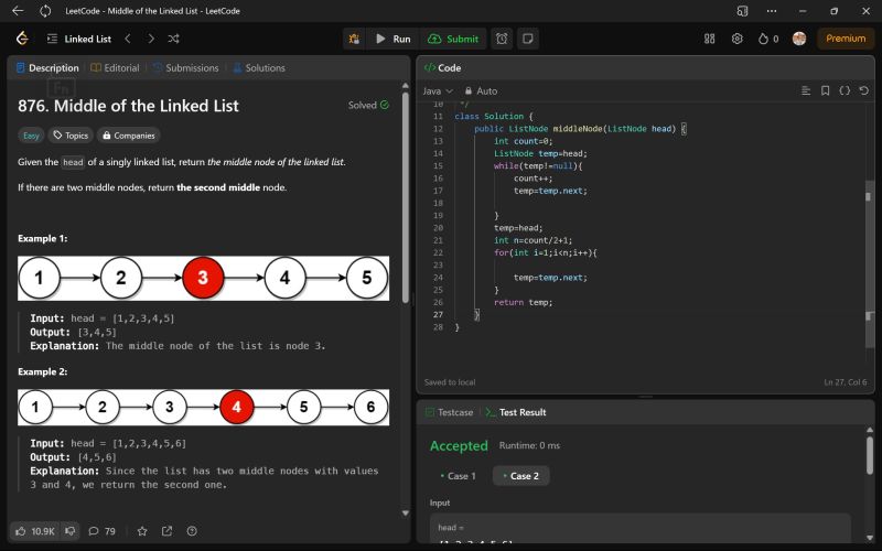 Day 47 of #100DaysOfCodeChallenge: Solving linked lists | Ramkrishna ... Day 47 of #100DaysOfCodeChallenge: Solving linked lists | Ramkrishna ...