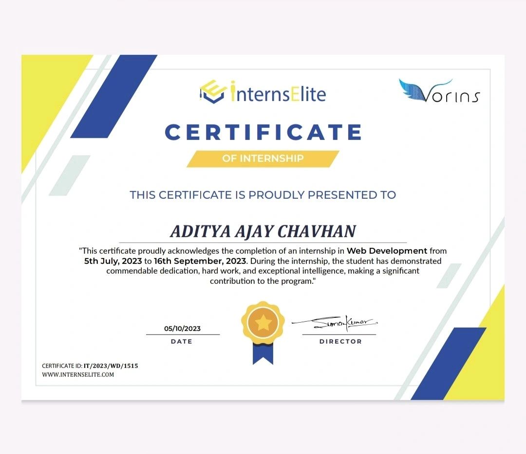 Aditya chavhan on LinkedIn: Hello everyone .. I have successfully ... Aditya chavhan on LinkedIn: Hello everyone .. I have successfully ...