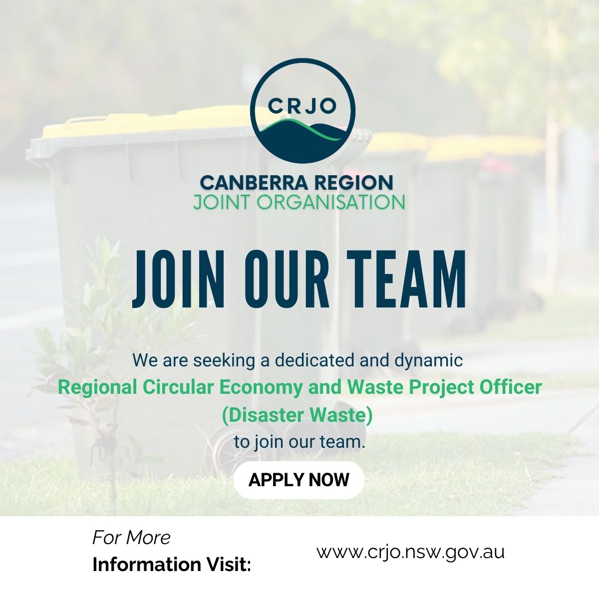 #canberraregion #wastemanagement #circulareconomy #jobopportunity ... #canberraregion #wastemanagement #circulareconomy #jobopportunity ...
