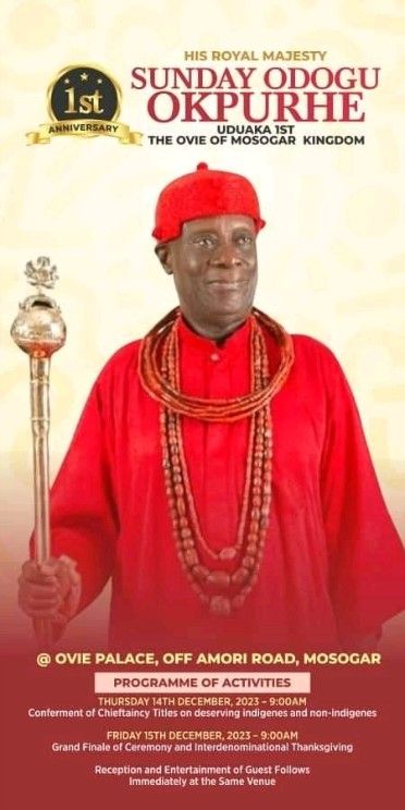 PRINCE Okiemute OKPURHE-OBIRE on LinkedIn: #royalty #uduaka1 # ... PRINCE Okiemute OKPURHE-OBIRE on LinkedIn: #royalty #uduaka1 # ...