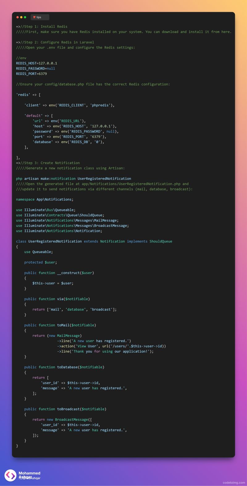 Mohammed Al Ashqer on LinkedIn: #laravel #php #notifications #realtime ... Mohammed Al Ashqer on LinkedIn: #laravel #php #notifications #realtime ...