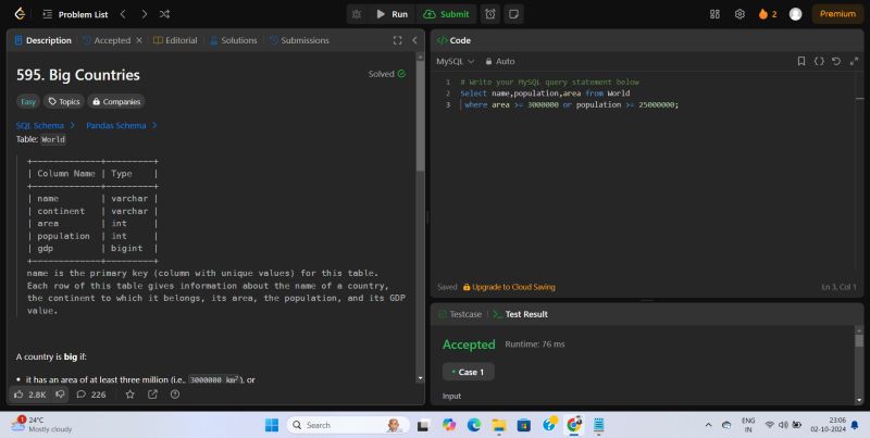 Amey Salunkhe on LinkedIn: #leetcode #sql #linkedlist #day7 ... Amey Salunkhe on LinkedIn: #leetcode #sql #linkedlist #day7 ...