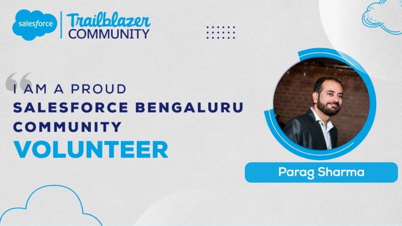 Parag Sharma ☁️ on LinkedIn: #salesforce #volunteer #salesforceohana # ... Parag Sharma ☁️ on LinkedIn: #salesforce #volunteer #salesforceohana # ...