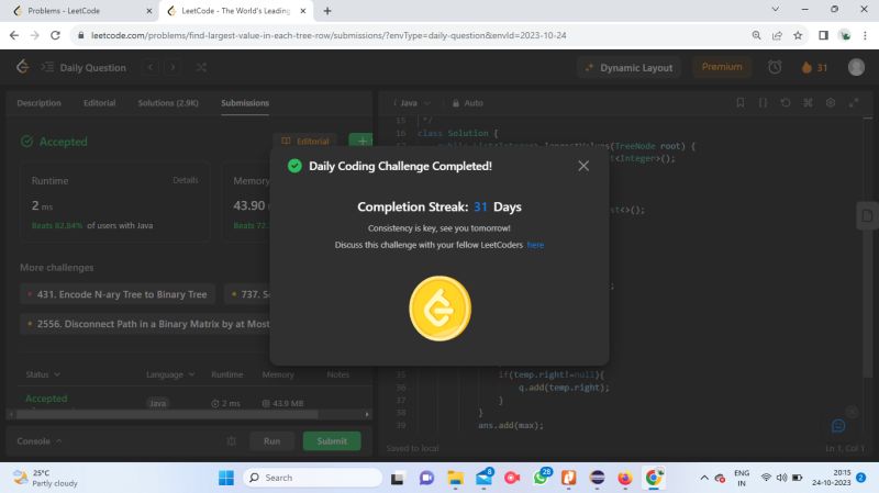 Dhanush Kaduluri on LinkedIn: #dailypractice #codingchallenge #leetcode ... Dhanush Kaduluri on LinkedIn: #dailypractice #codingchallenge #leetcode ...
