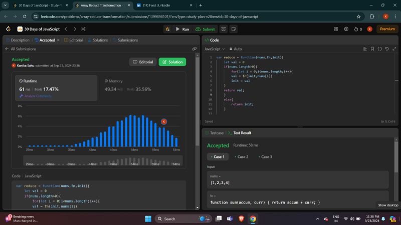 Kanika Sahu on LinkedIn: #leetcodechallenge #javascript #30daysofcode # ... Kanika Sahu on LinkedIn: #leetcodechallenge #javascript #30daysofcode # ...