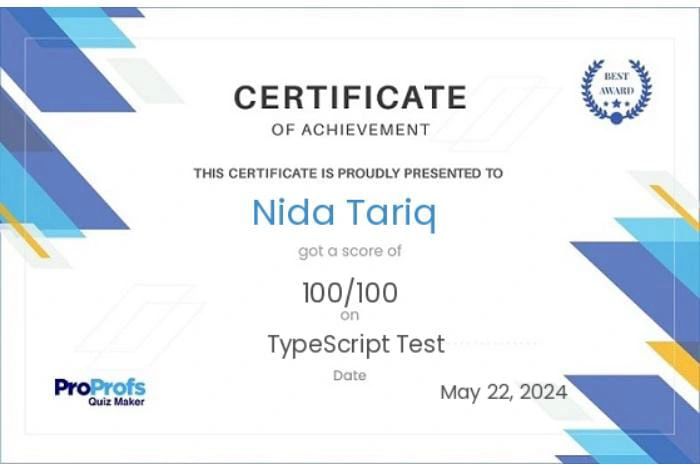#typescript | Nida Tariq #typescript | Nida Tariq