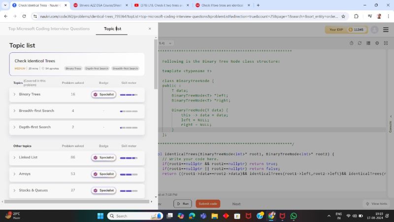 Vishwajeet Karan on LinkedIn: #coding_ninjas Vishwajeet Karan on LinkedIn: #coding_ninjas