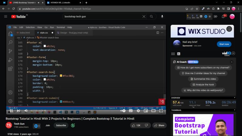 HITANSH KR. on LinkedIn: #bootstrap HITANSH KR. on LinkedIn: #bootstrap