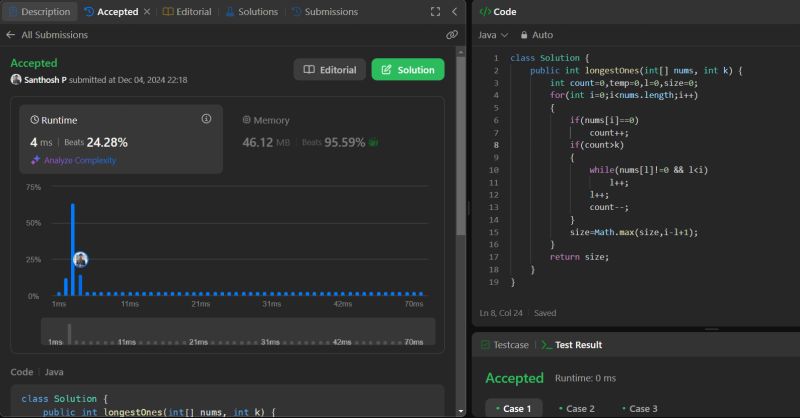 Santhosh P on LinkedIn: #day27 #leetcode #slidingwindow #twopointers # ... Santhosh P on LinkedIn: #day27 #leetcode #slidingwindow #twopointers # ...